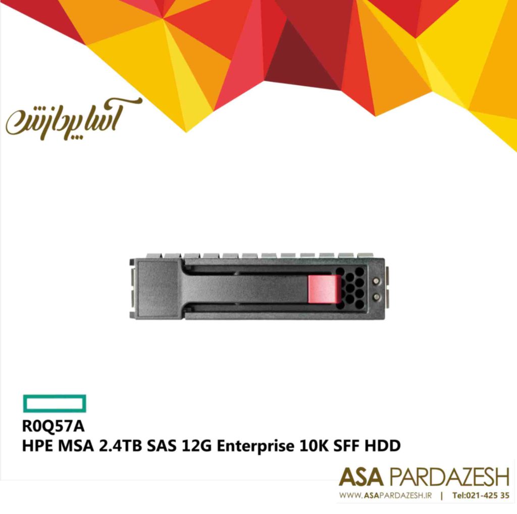 هارددیسک اچ پی HPE MSA 2.4TB SAS 12G Enterprise 10K SFF HDD | R0Q57A ...