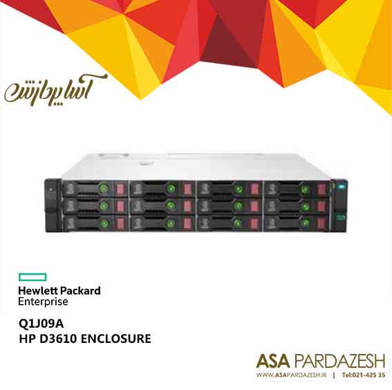 انکلوژر اچ پی مدل HP D3610 ENCLOSURE | Q1J09A | مشخصات | قیمت | آساپردازش